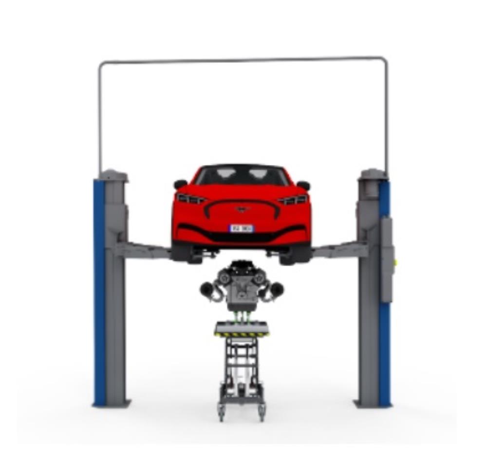 Hidraulična makazasta mobilna platforma nosivosti 2000 kg,za podi