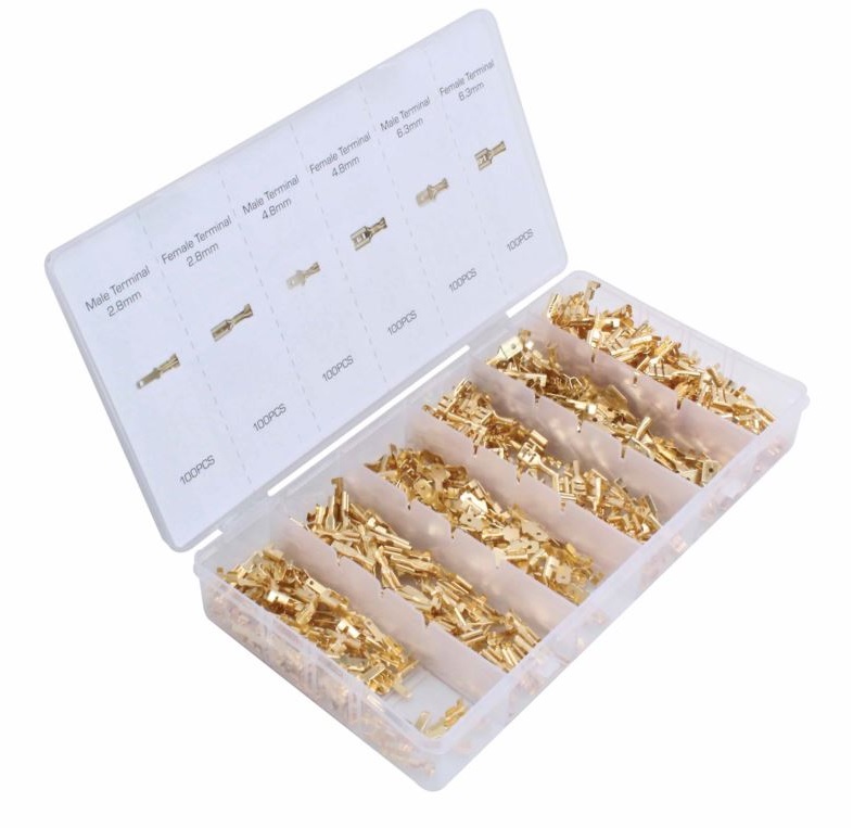 Konektori električni neizolovani ( buksne muške i ženske ) za žic