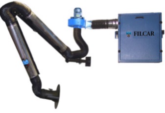 Ruka za odsisavanje gasova dužine 3 metara prečnik fi 150 mm sa m